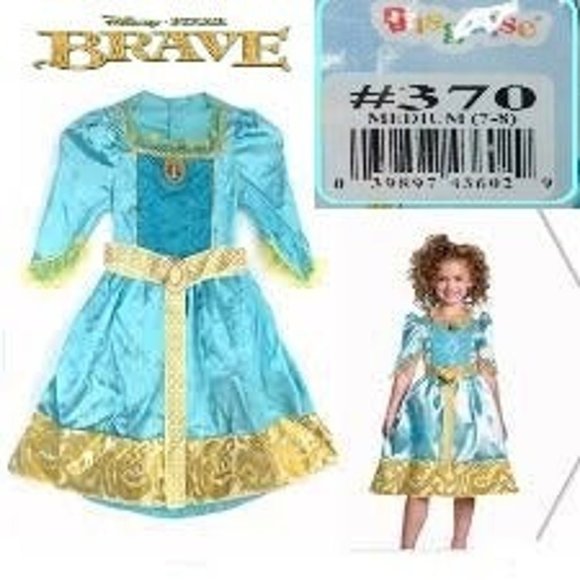 Disney | Costumes | Disney Merida Costume Girls | Poshmark